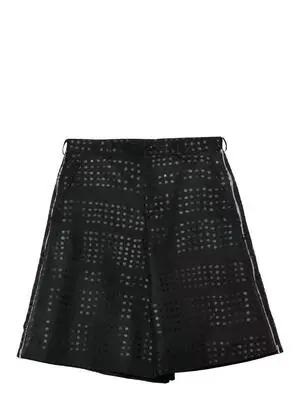 BLACK COMME DES GARÇONS Polka-dot Shorts - Black