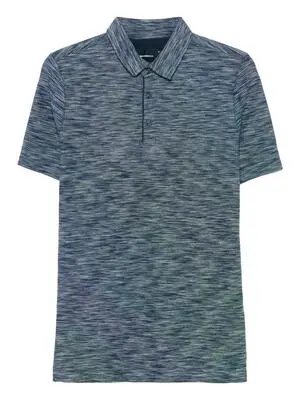 REMUS UOMO Mélange-effect Polo Shirt
