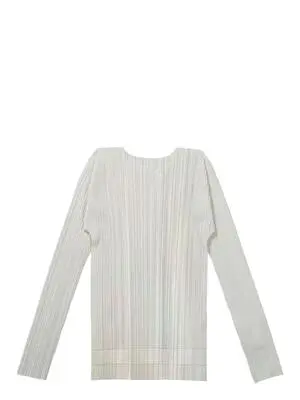 Issey Miyake Soft Pleats Blouse - Neutrals
