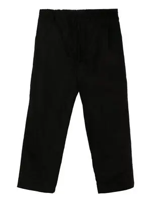 Comme Des Garçons Tapered-leg Trousers - Black