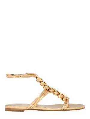 GIANVITO ROSSI Gianvito Rossi Capua Sandals Metallic Gold