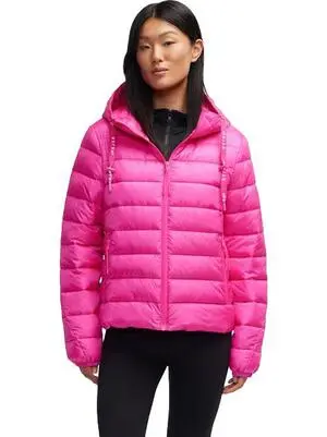Pajar Kateri Light Weight Boxy Puffer - Pink Glo