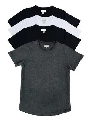 DAPPER BOI Drop-cut Crew Neck 4-pack 2.0 - Essential