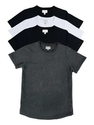 DAPPER BOI Drop-cut Crew Neck 4-pack 2.0 - Essential