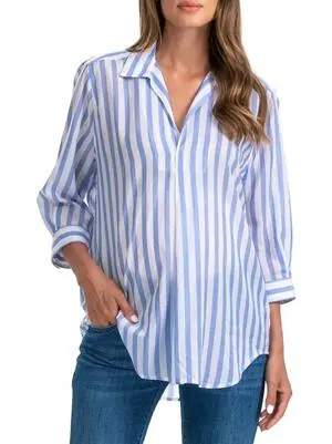 PIETRO BRUNELLI Long Sleeve Shirt - Sky