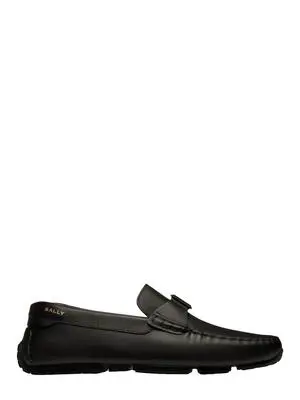 Bally Pilot Driving Loafers - Black