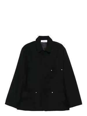 ÉTUDES STUDIO Logo-tag Jacket - Black