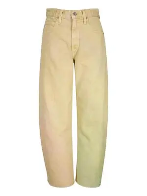 Ag Cotton Tapered Jeans - Neutrals