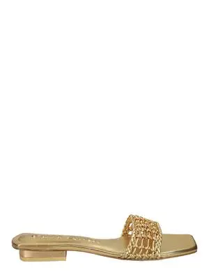 Cult Gaia Maya Slides - Gold