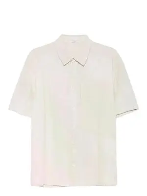 Transit Panelled Shirt - Neutrals