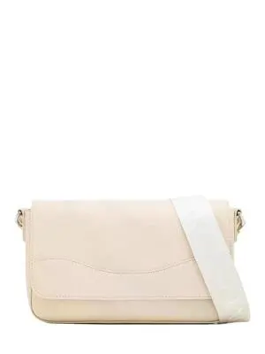 Armani Exchange Logo-strap Cross Body Bag - Neutrals