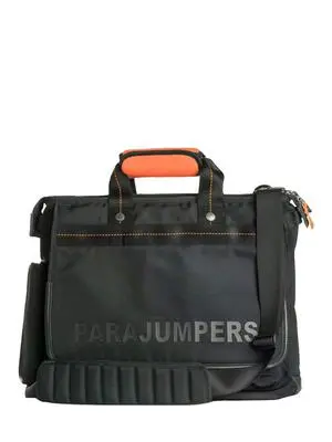 PARAJUMPERS Portage Structured Messenger Bag - Black