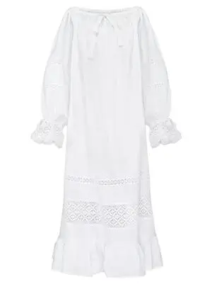 Sleeper Romantica Dress - White