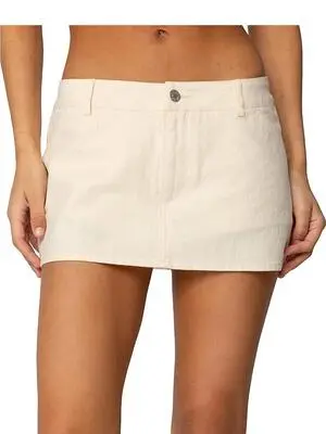 EDIKTED Addey Mini Skort - Cream