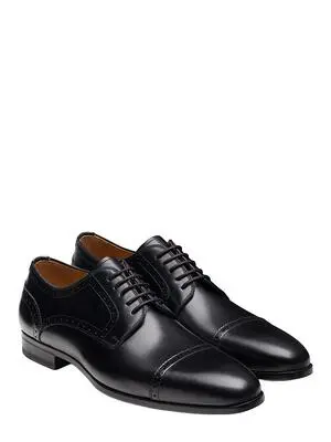 Magnanni Macsen Cap-toe Oxfords - Black