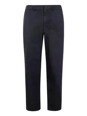DEPARTMENT 5 Tapered Cotton Trousers - Blue