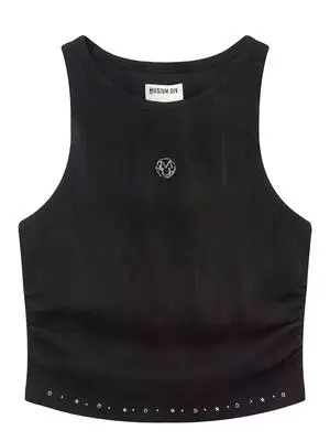 MUSIUM DIV. Ribbed Tank Top - Black