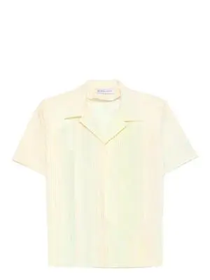 ROWEN ROSE Striped Shirt - Yellow