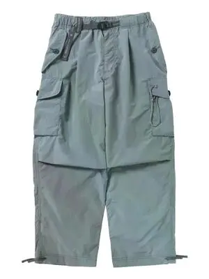 AND WANDER Utility Cargo Trousers - Blue