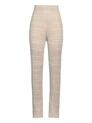 ROBERTO COLLINA Straight-leg Knit Pants - Beige