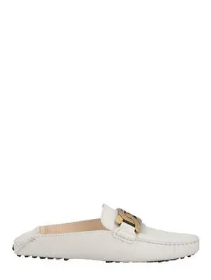 TOD'S Leather Mules - Off White