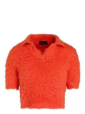 ROBERTO COLLINA Knitted Sweater - Orange