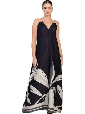 DIARRABLU Jwana Maxi Dress - Sierra Noir