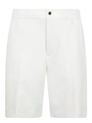 Emporio Armani Emporio Armani Straight-Leg Shorts White