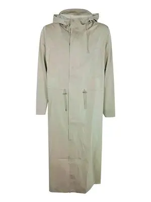 Rains Hooded Raincoat - Neutrals