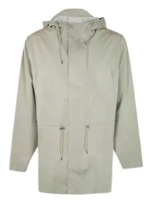 Rains Hooded Raincoat - Neutrals