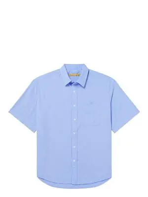 FRIZMWORKS Og Oversized Poplin Shirt - Blue