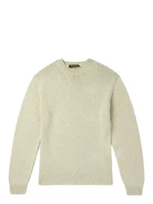 Loro Piana Meina Cotton Sweater - Green