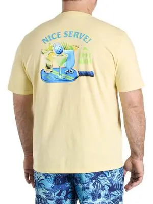 Tommy Bahama Big & Tall Nice Serve Pocket T-shirt - Light