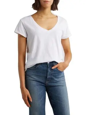 ALEX MILL Alex Mill V-neck Cotton T-shirt