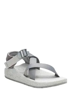 CHACO Cushz Sandal Cement Gray