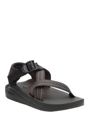 CHACO Cushz Sandal - Frond Black
