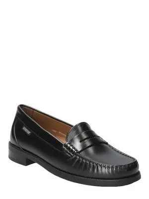 Mephisto Neda Penny Loafer - Black