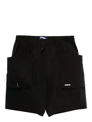 SPOONYARD Solotex 3d Patch Pockets Shorts - Black