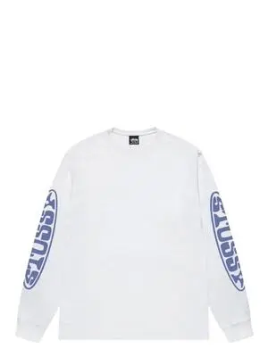 StÜssy Pill Long Sleeve Tee Shirt - White