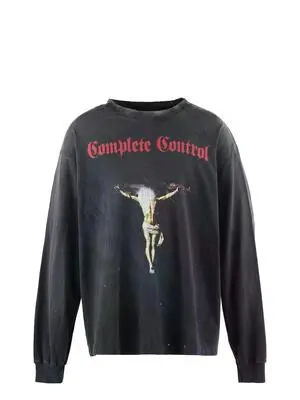 SAINT MXXXXXX Control Sweatshirt - Black