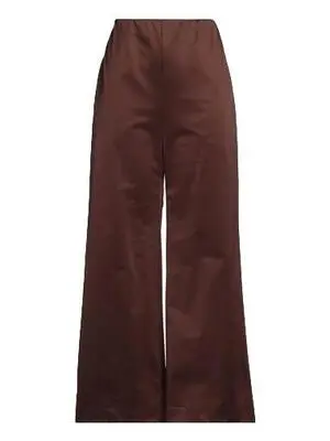 Harris Wharf London Wide-leg Trousers - Brown