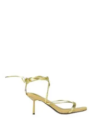 Menbur Sandals In Synthetic Material - Gold