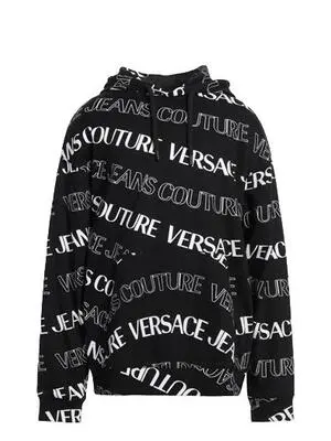 Versace Military Cotton Sweatshirt - Black