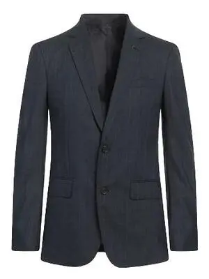 Dunhill Blazer Midnight Size Wool, Linen, Silk - Blue
