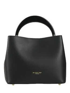MY BEST BAG FIRENZE Leather Tote - Black
