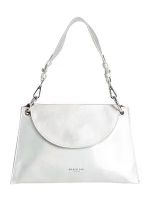 MY BEST BAG FIRENZE Handbag With Flap And Magnetic Fastening - Silver