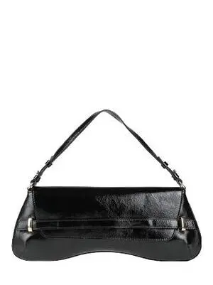 MY BEST BAG FIRENZE Leather Baguette Handbag - Black