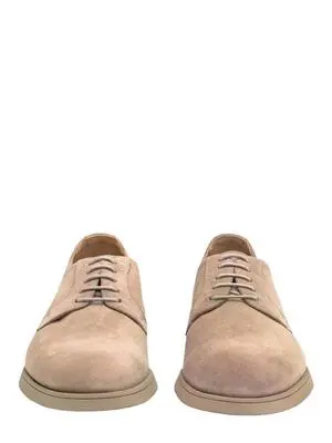 DOUCAL'S Suede Derby Shoes - Neutrals