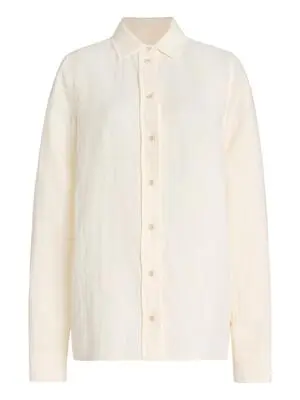 Eterne Constance Cotton Shirt - Ivory