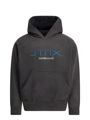©SAINT M×××××× Ps2' Hooded Sweatshirt - Black